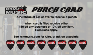 Punch Cards – KSM Music